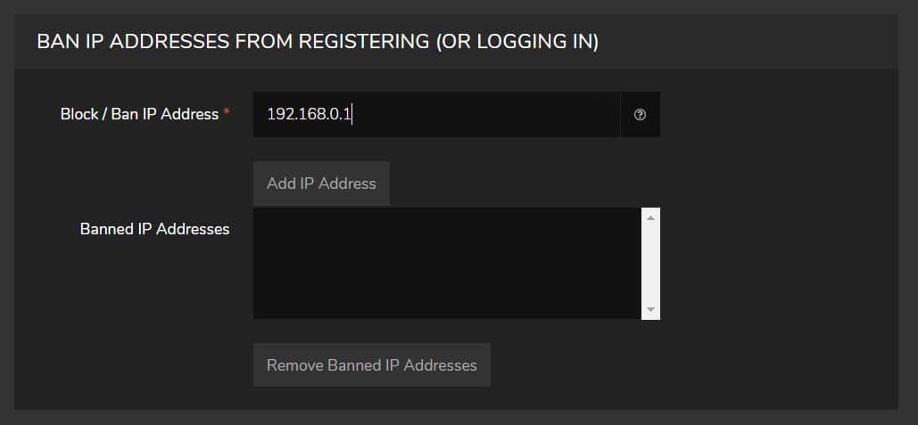 How to Ban IP Addresses in QuickBox - QuickBox.IO