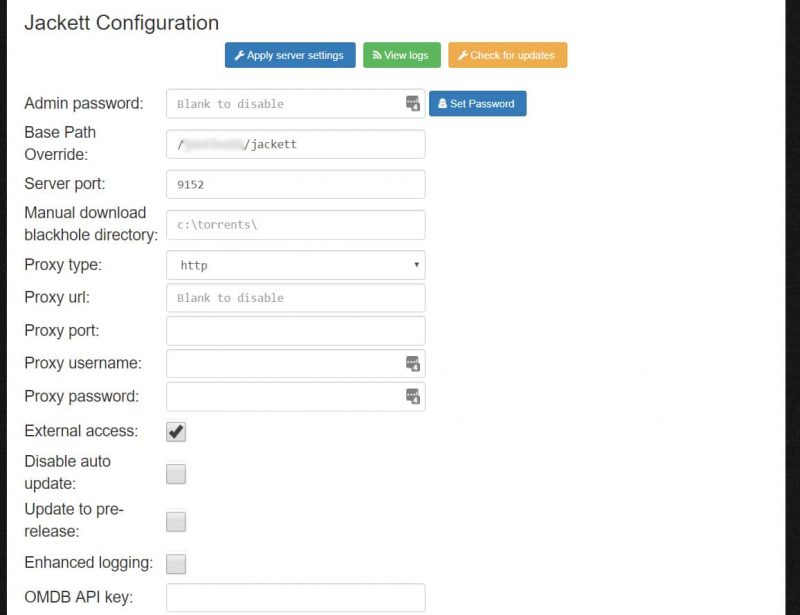 How to Update Jackett - QuickBox.IO