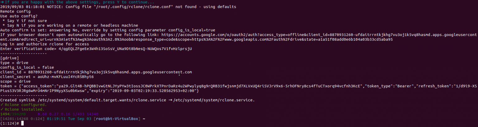 How to Install RClone - QuickBox.IO