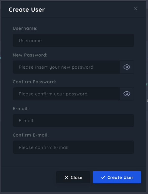 How to Create a User - QuickBox.IO