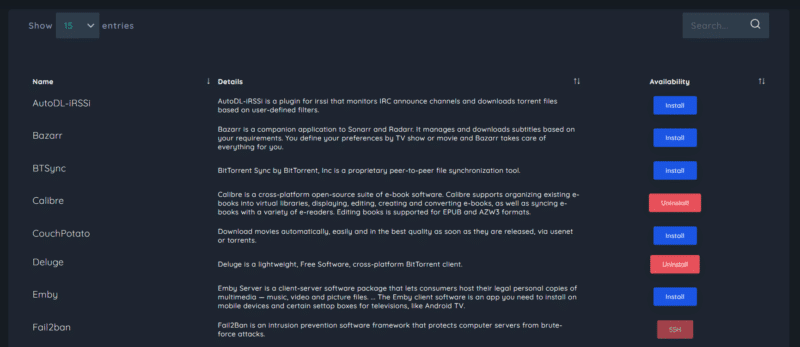 How to Install an Application - QuickBox.IO