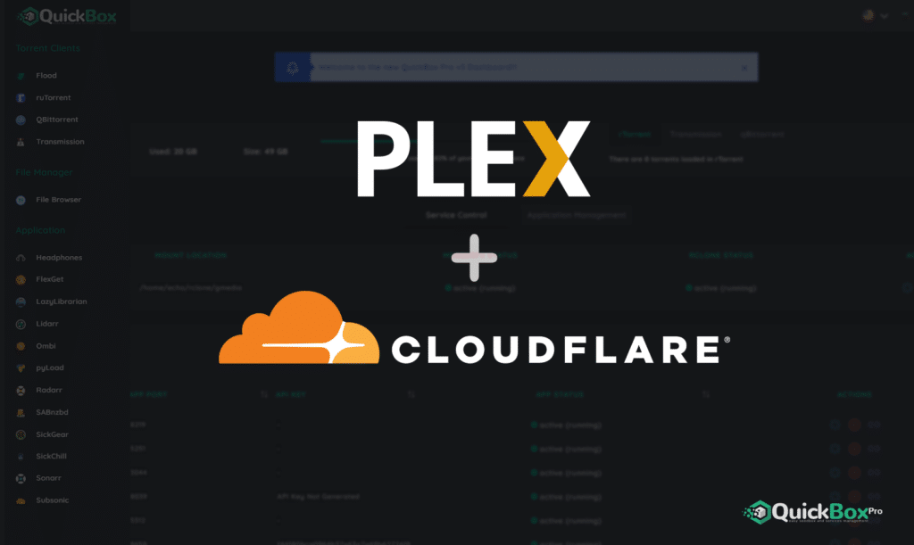 Setting up CloudFlare and Plex CDN - QuickBox.IO