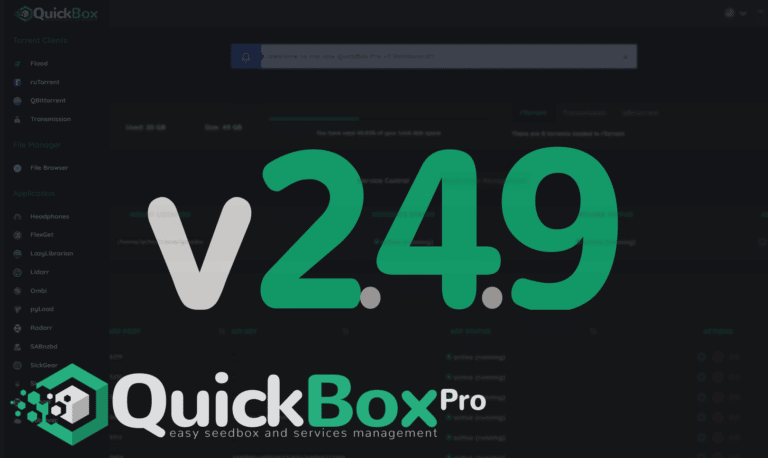 QuickBox.IO - A Quick User Friendly Media Server Management Solution - QuickBox.IO